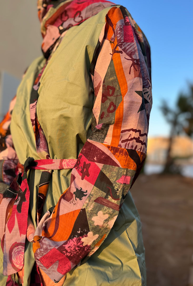 Mystical sage "kimono" isdal – isdal praywear