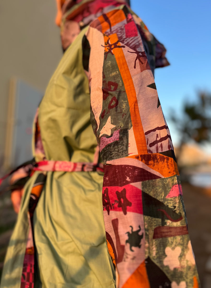 Mystical sage "kimono" isdal – isdal praywear