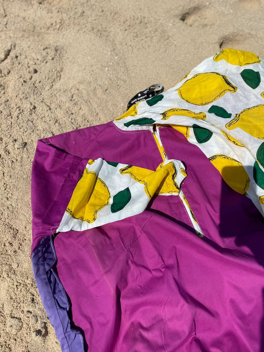 FUCHSIA LEMON PRINT “FARFASHA” ISDAL – isdal praywear